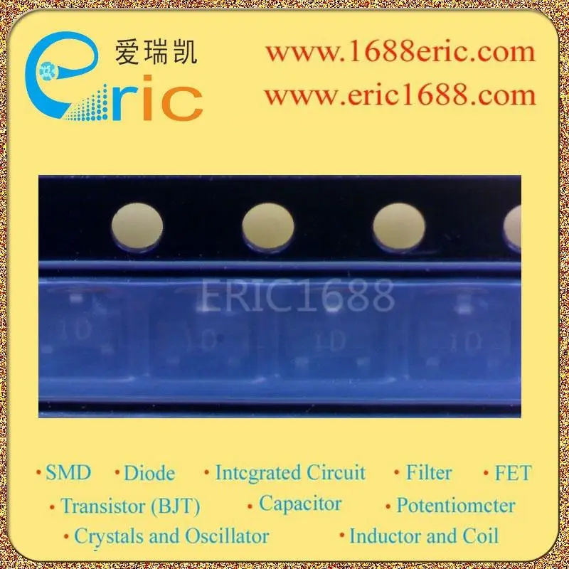 10pcs Original KST42MTF 42 KST42 NPN Transistor SOT 23/SC 59 Marking 1D ...