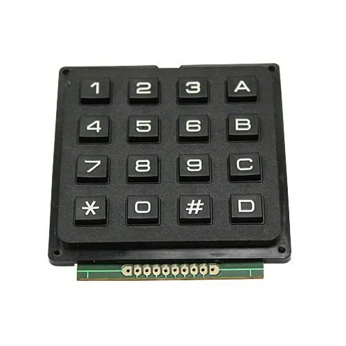 16keys 44 Matrix Keyboard Keypad Use Key Pic Avr Stamp Sml Keyboard Access Password Button In