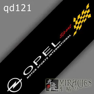 Opel front stop stickers car front rise windshield stickers auto glass ...