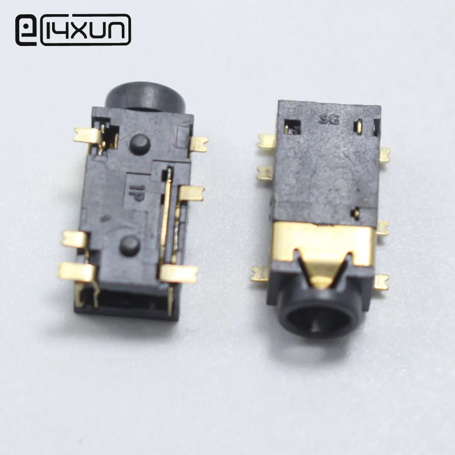 10PCS PJ 342 3.5mm Headphone jack PJ342 6Pin Audio Socket SMD 3+3 Pin ...