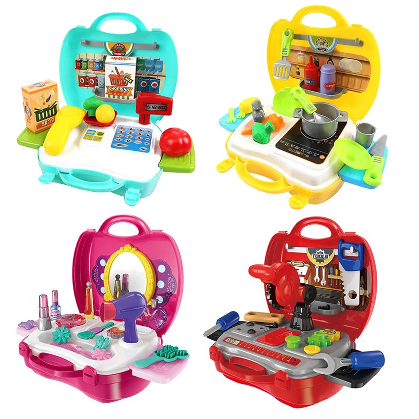 Tofoco Toy Gift! Platic Cookware Kits Toys Multi function Kitchen Tools ...