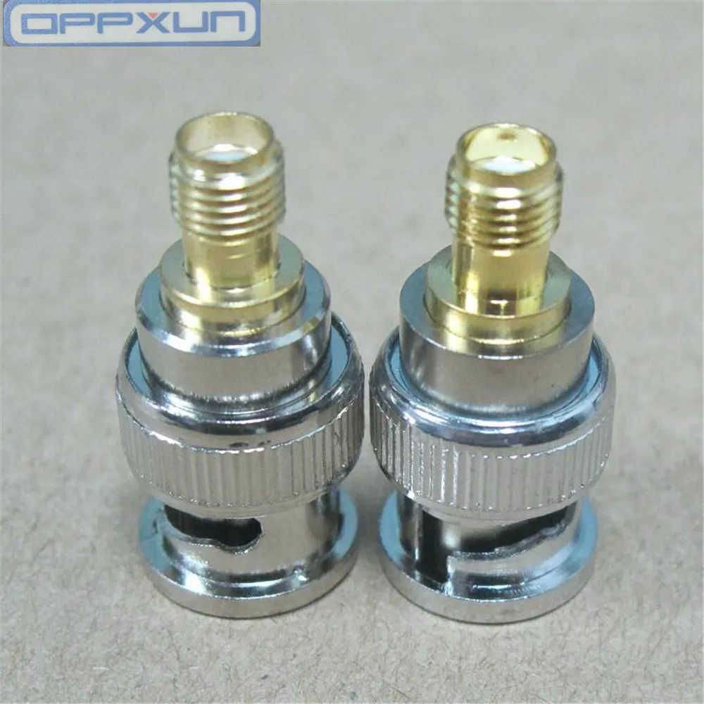 OPPXUN 2PCS SMA Female to bnc Connector Converter RF Adapter Jack for ...
