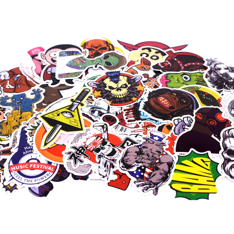 50pcs/pack A2 Anime Sticker Kids Toy Cool Stickers For DIY Children ...