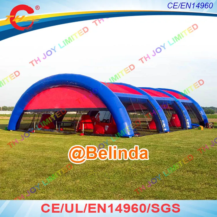 free shipping, 20x10m inflatable sports field tent cover, inflatable ...