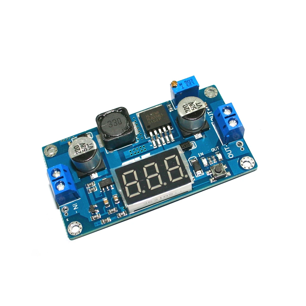 DC DC XL6009 Digital Boost Step Up Power Supply Module Adjustable 4.5 ...