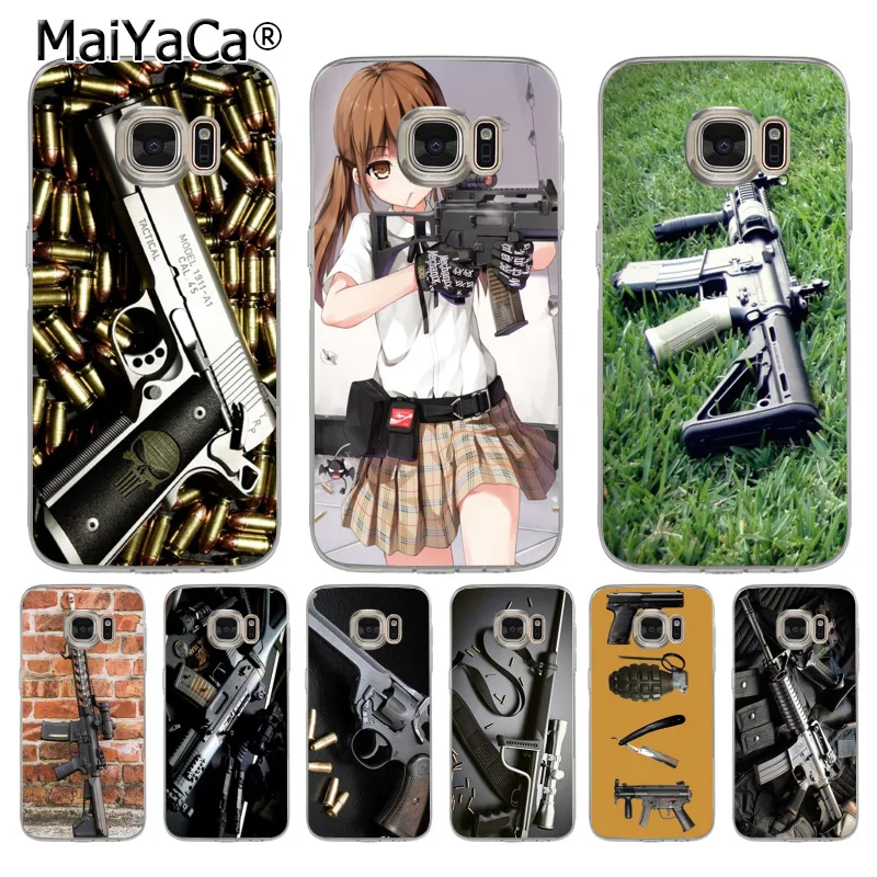 MaiYaCa Nice weapons rifle guns Painted Beautiful Phone Accessories ...