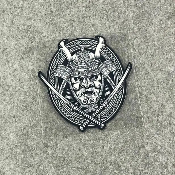 reflective retro Samurai Japan Ninja stickers JDM japanse drift car ...