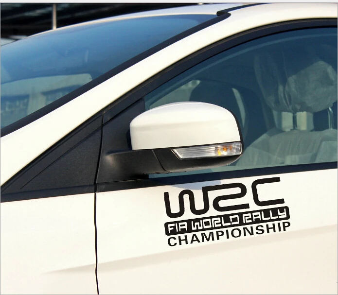 WRC world rally car stickers car stickers reflective WRC sports ...
