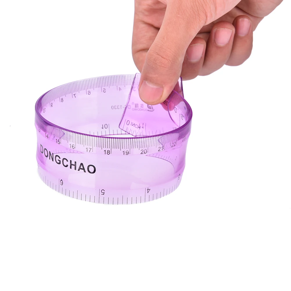 30MM Multicolour Student Flexible Ruler Tape Measure 30cm(12inch ...