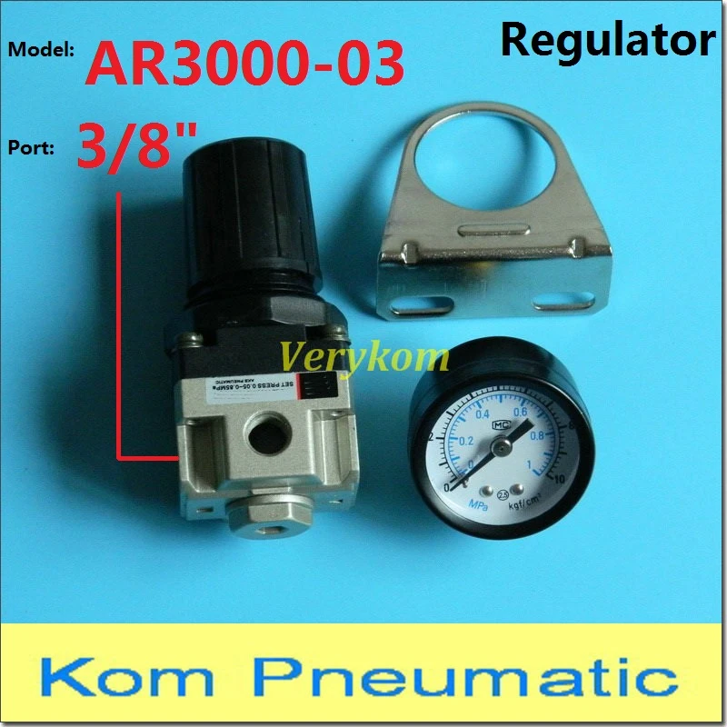Pneumatic Source Treatment Unit Ar3000-03 Compressor Air Pressure ...