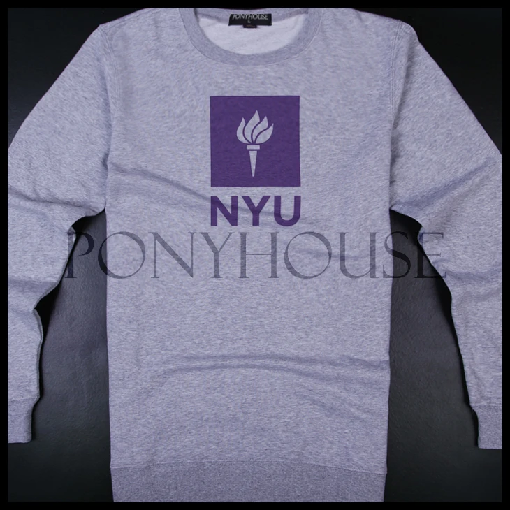 2015F AWQ OGO NYU LOGO NEW YORK UNIVERSITY Sweatshirt men's sweater ...