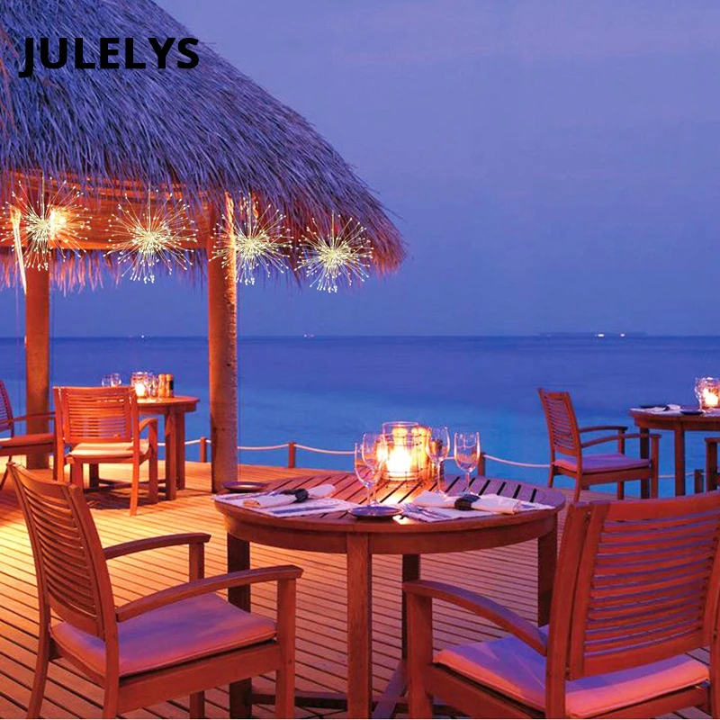 JULELYS Outdoor Fairy Lights LED Garland Copper Wire String Lights julelys-outdoor-fairy-lights-led-garland-copper-wire-string-lights