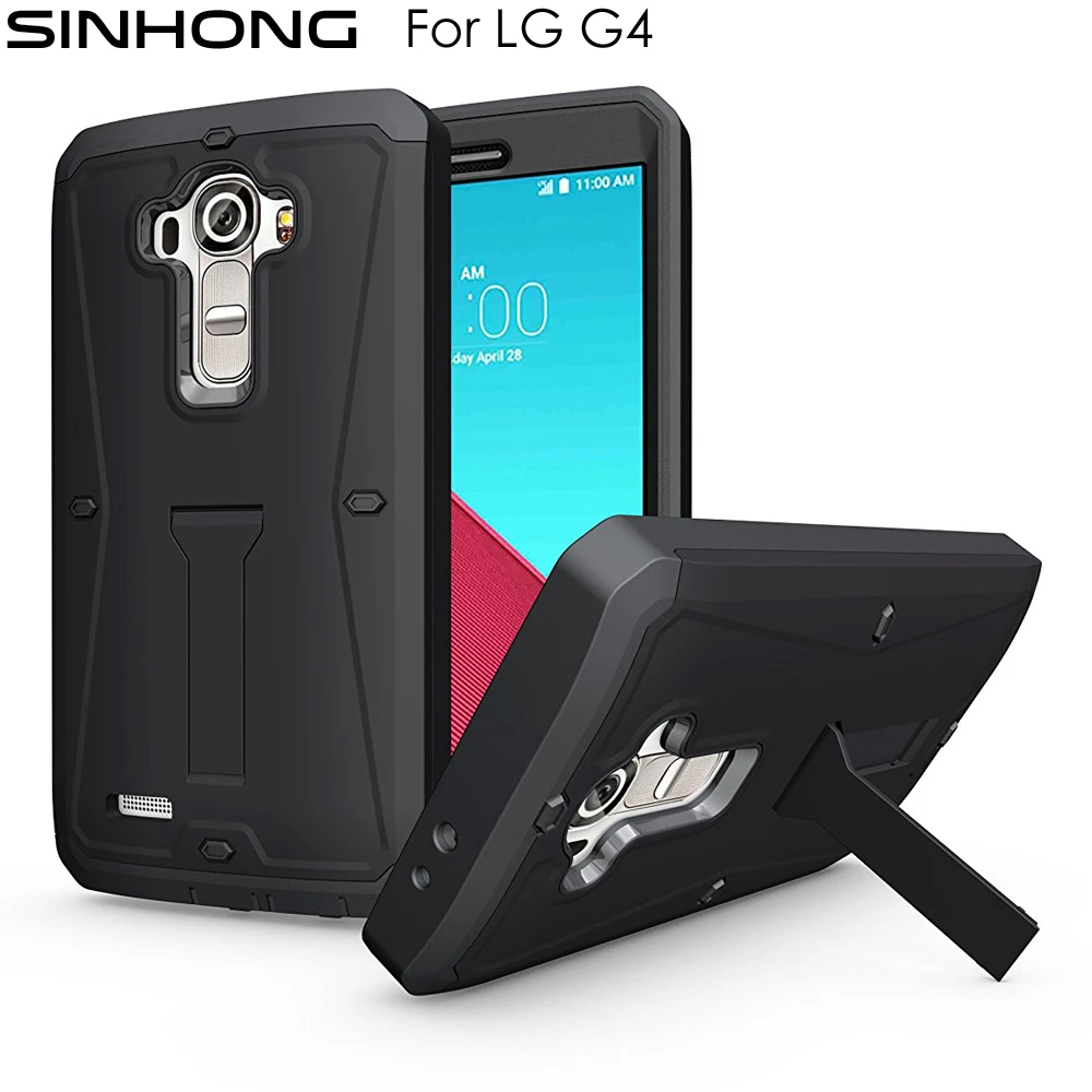 High Impact Resistant Armor Case For LG G4 Cover Cases Shockproof 360 ...