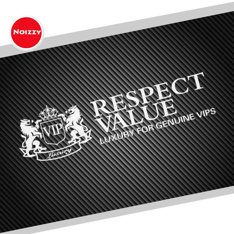 Noizzy Respect Value Ho Genuine Vips Vinyl Reflective Car Sticker Auto ...