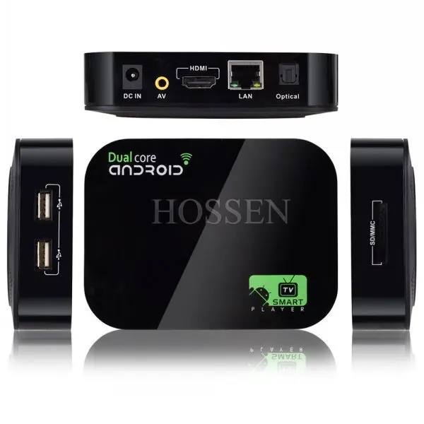 Android Tv Dual Core Smart Tv Box Xbmc 1080p Media Player Network ...