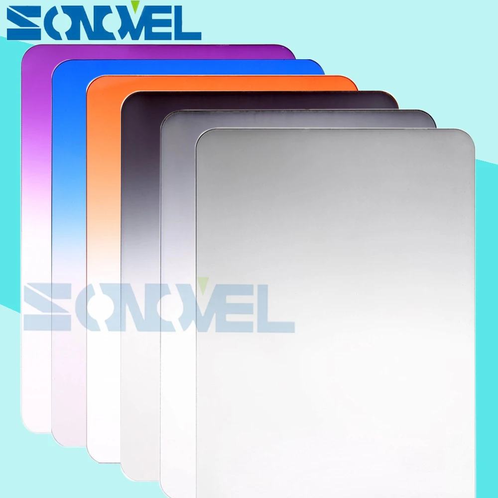 100mm*145mm Graduated ND2 ND4 ND8 Neutral Density 100*145mm Graduated ...