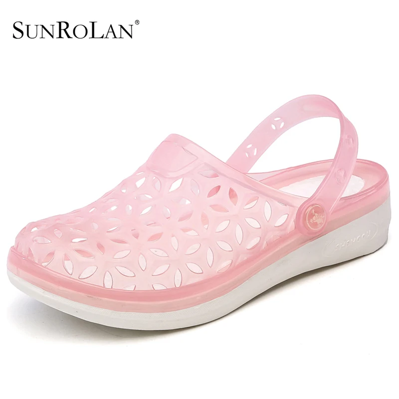 SUNROLAN Rubber Clogs Women Slippers Mules and Clogs Sandals Nurse ...