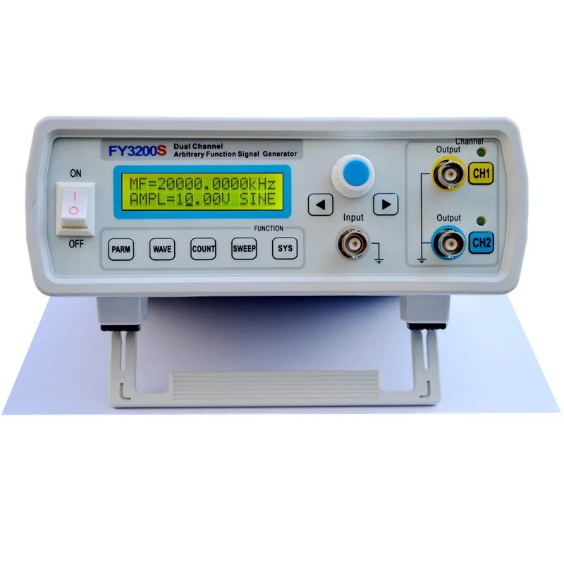FY3206S 6MHz Kontrol Digital DDS Dual Channel Gelombang Sewenang wenang ...