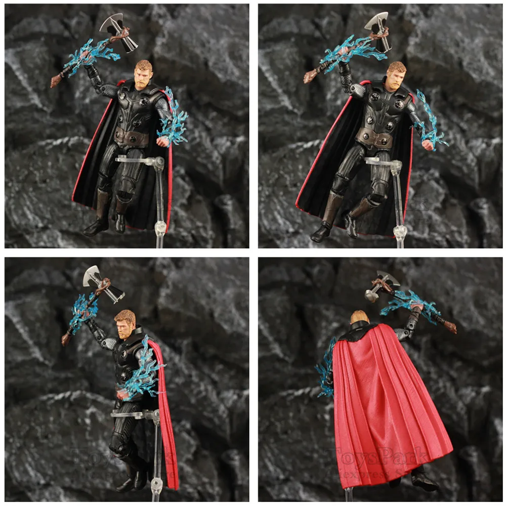 Custom Marvel Avengers Thor Odinson Chris Hemsworth 6" Action Figure ...