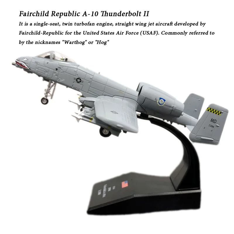 AMER 1/100 Scale Military Model Toys Fairchild Republic A 10 ...