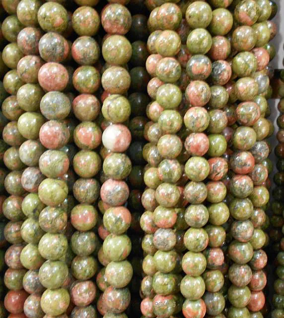 Free Shipping 4 10mm High quality Natural Semi Precious Flower ...