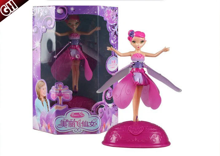 Toy induction flying fairies With lamp small fly fairy Remote control ...