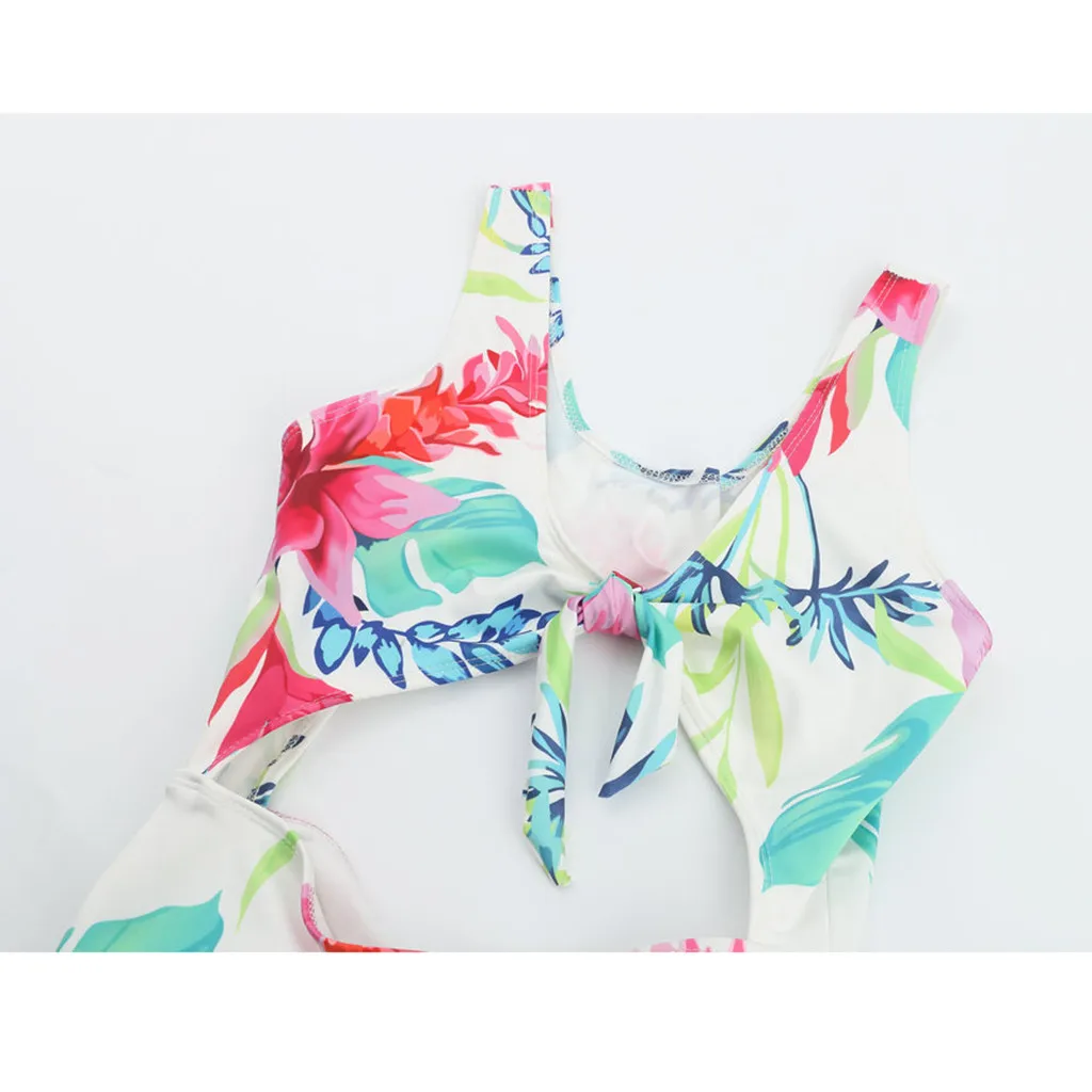 MUQGEW Ретро стиль бикини с высокой талией женский купальник бикини ...