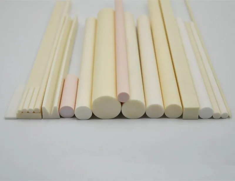 99.5% Alumina Ceramic Rod / Wear High Temperature Ceramic Rod / Solid ...