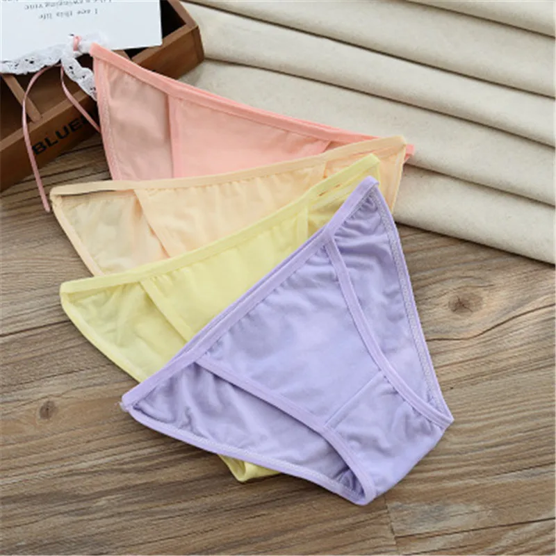 Kids Thong Underwear Breathable Cotton Calcinha Infantil Young Girl G ...