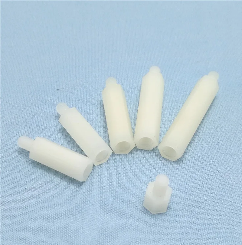 VIS,White-M4 20PCS-18mm--Vis'espacement en plastique pour carte mère ...