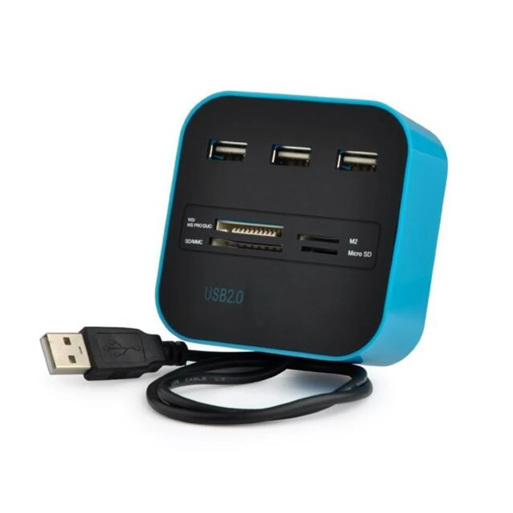 3 High Speed Port USB HUB 2.0 USB Splitter Adapter for Notebook/Tablet ...