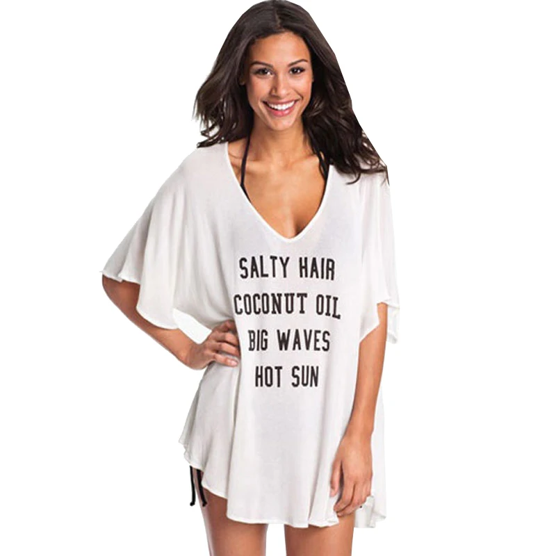 Fgirl Women's T Shirt Crop Top Cheeky Letter Print Summer Cover Up T ...