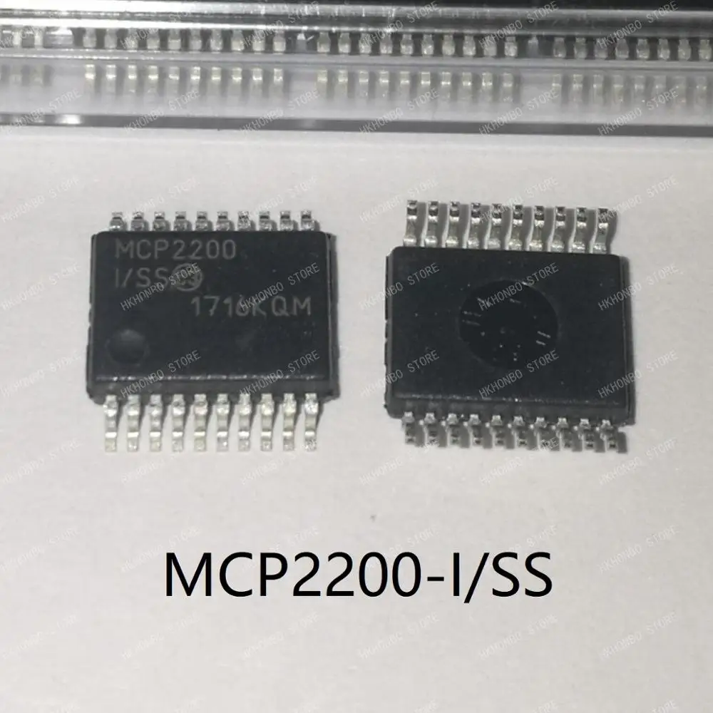 100% New SSOP I/SS MCP2200 I/SS MCP2210 MCP23016 MCP23018 MCP23S17 MCP3905A MCP3910A1 MCP722A ...