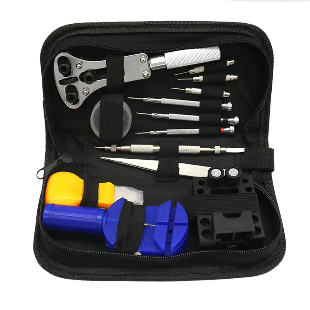 High Grade 13pcs Watch Repair Tools Kit Tool Set Watch Band Opener ...