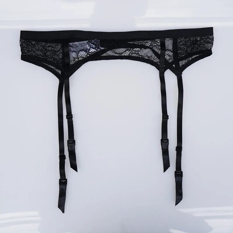 Black high quality Lace women/female/Lady Sexy Garter Belts for ...