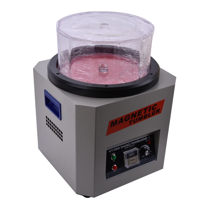 Reversing Magnetic Tumbler KT 360A 110V/220V Jewelry Polishing Machine ...