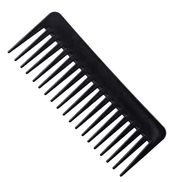 ABS Plastic Heat resistant Large Wide Tooth Comb19 Teeth Wide Tooth ...