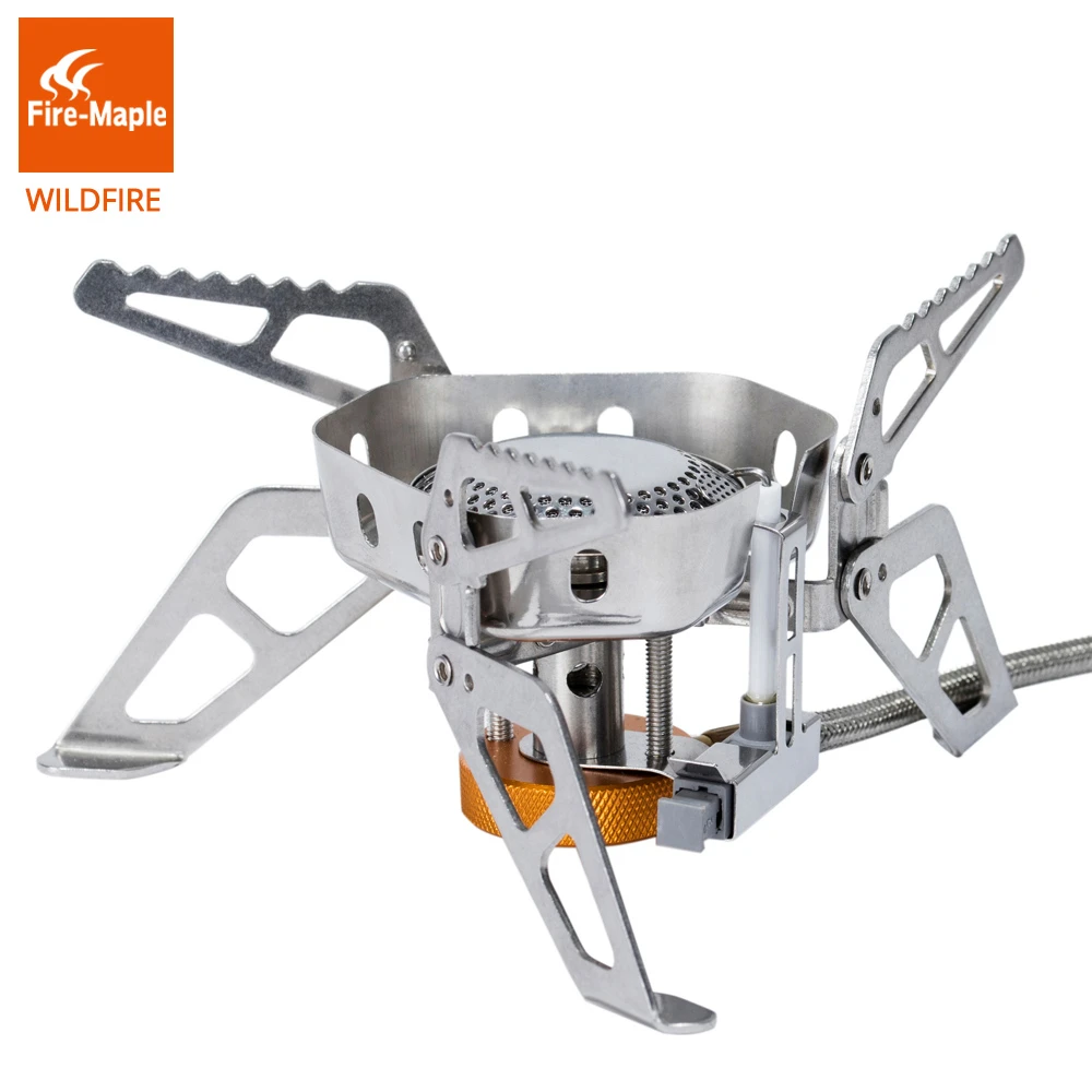 Fire Maple Windproof Gas Burner Stove Wildfire Outdoor Hiking Camping ...