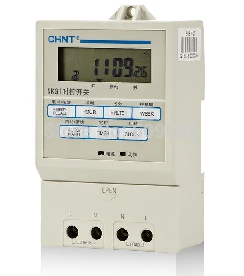 Buy Genuine Chint Timer Time Switch Relay Microcomputer Control Switch Nkg1 16 