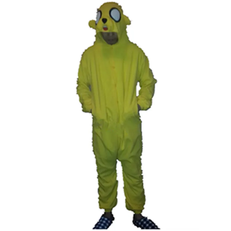 Jake-the-Dog-Adventure-go-Onesies-costume-Yellow-dog-Jake-jumpsuit ...