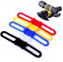 Bicycle Silicon Strap For Flashlight