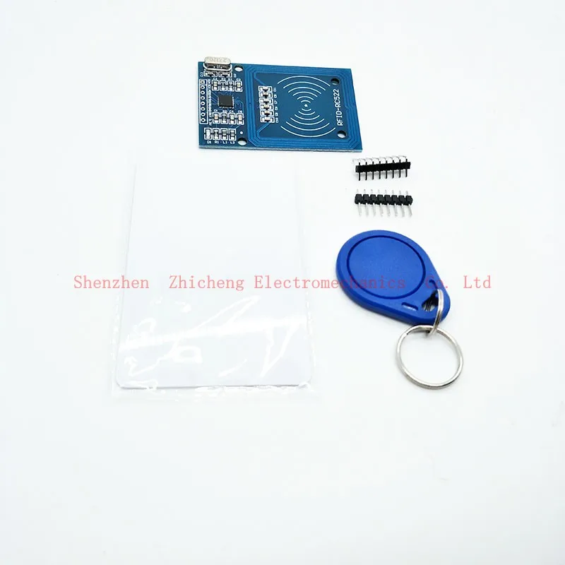 MFRC 522 RC522 RFID IC card inductive module with S50 Fudan card key ...