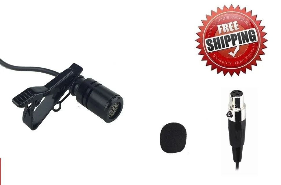 미니 소형 마이크, 3 핀 XLR 마이크 시스템|pin xlr|lavalier microphonelavalier ...