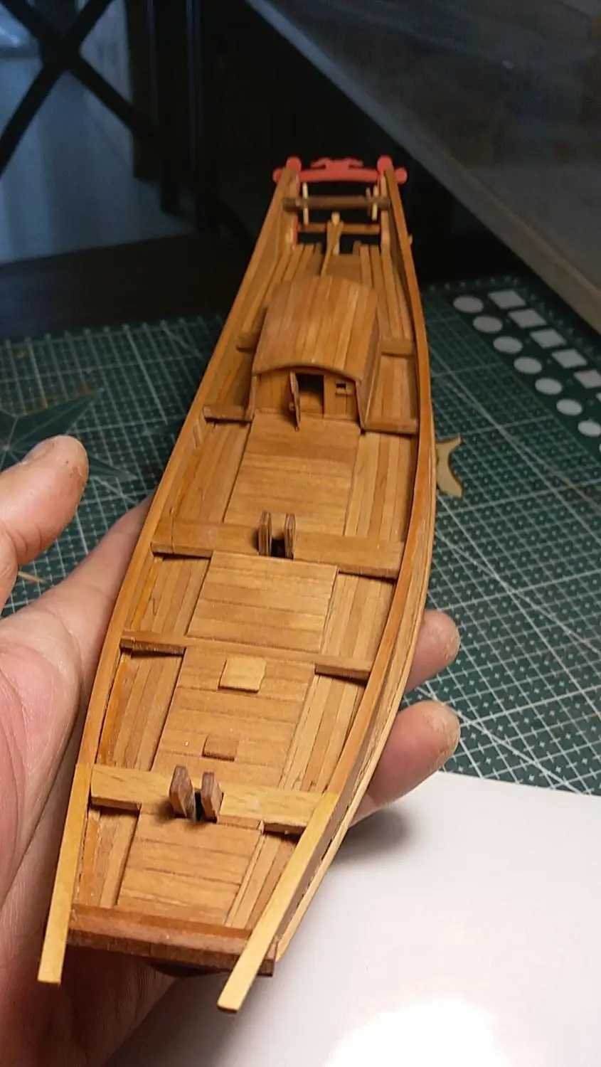 Sacle 1/100 Hobby Schip Model Kits Primaire Zeilboot Houten Model ...