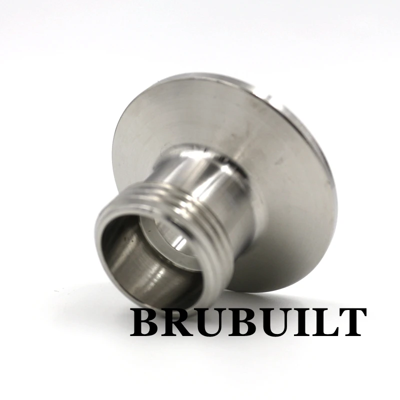 1.5"TC x 3/4"Male Garden Hose 304 Sanitary Tri-Clover Fittings ...