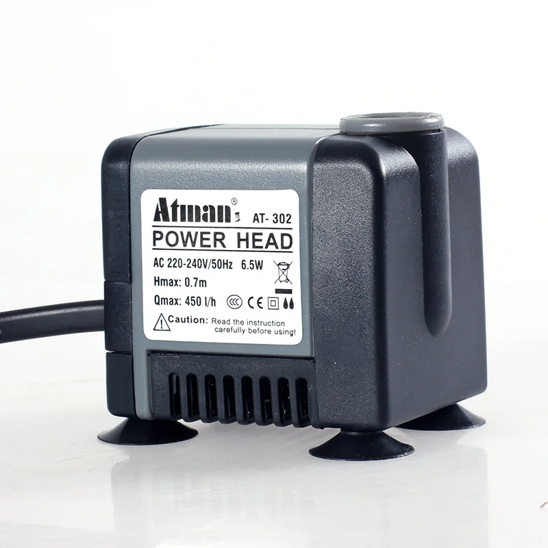 450L/h Atman AT 302 Aquarium Powerhead Tauch Aquarium Wasserpumpe ...