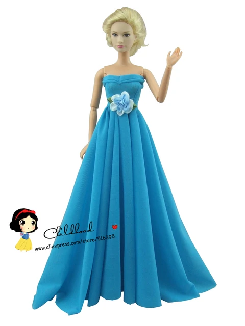 Blue Barbie Dresses