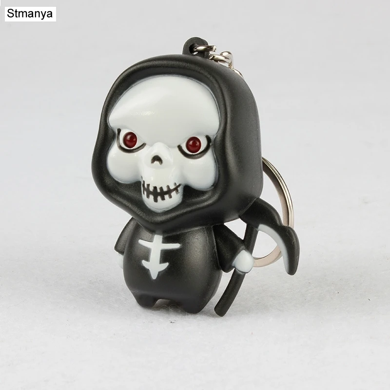 Cartoon-grim-Reaper-Key-Chain-LED-Vocal-Pendant-Keychain-Fashion-Lovely ...