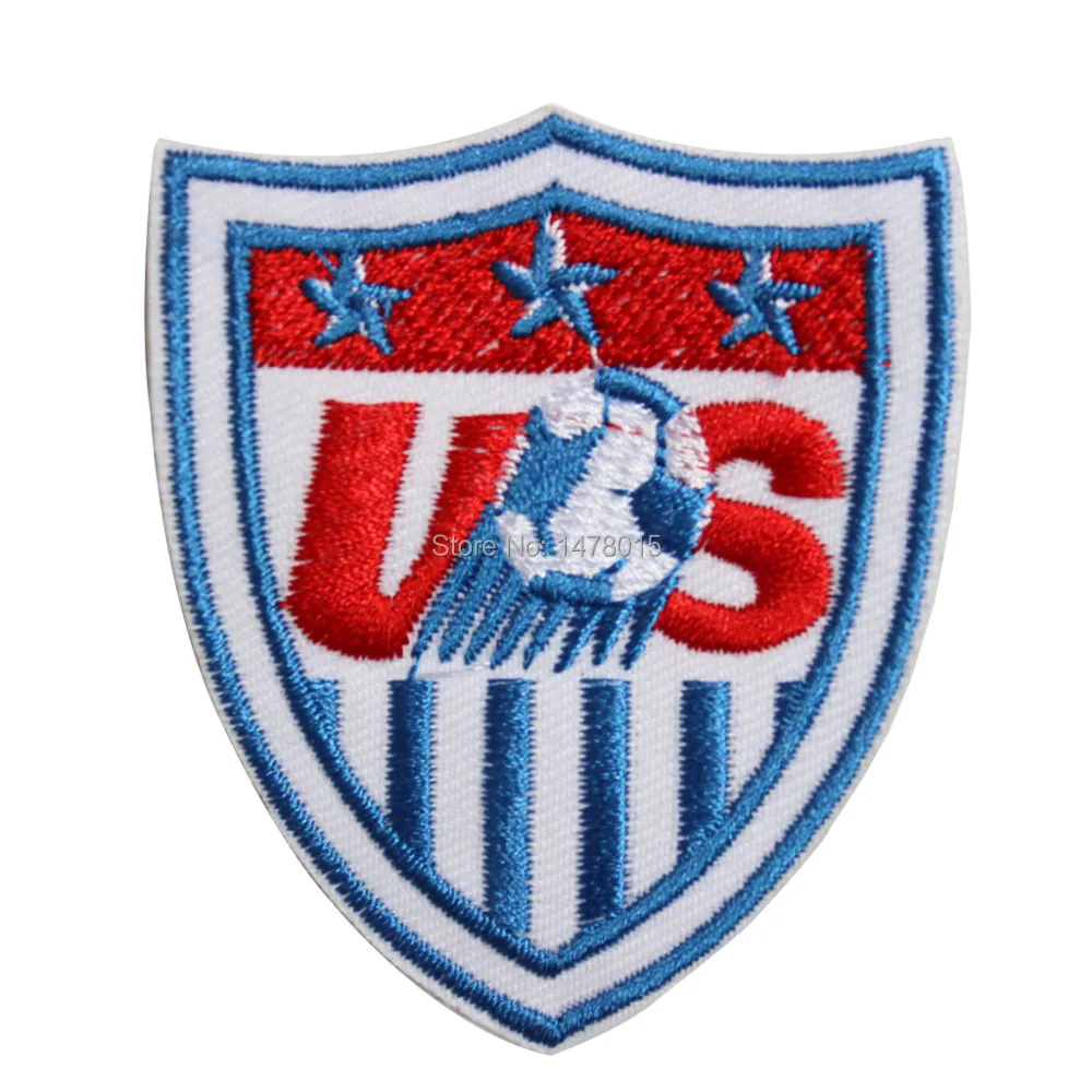 Wholesale!6pcs Embroidered Sports Badge Iron On Patches USA National ...