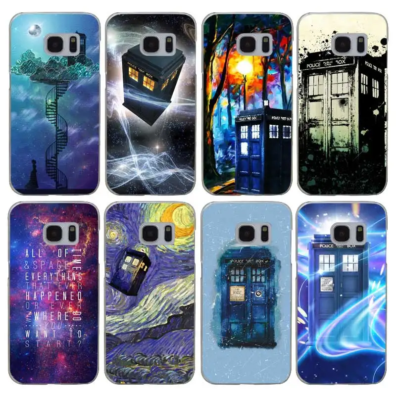 H445 Doctor Who Tardis Series Transparent Hard PC Case Cover For ...